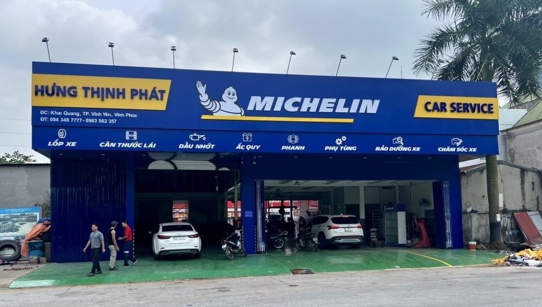 Khai trương Michelin Car Service Hưng Thịnh Phát - Vĩnh Phúc