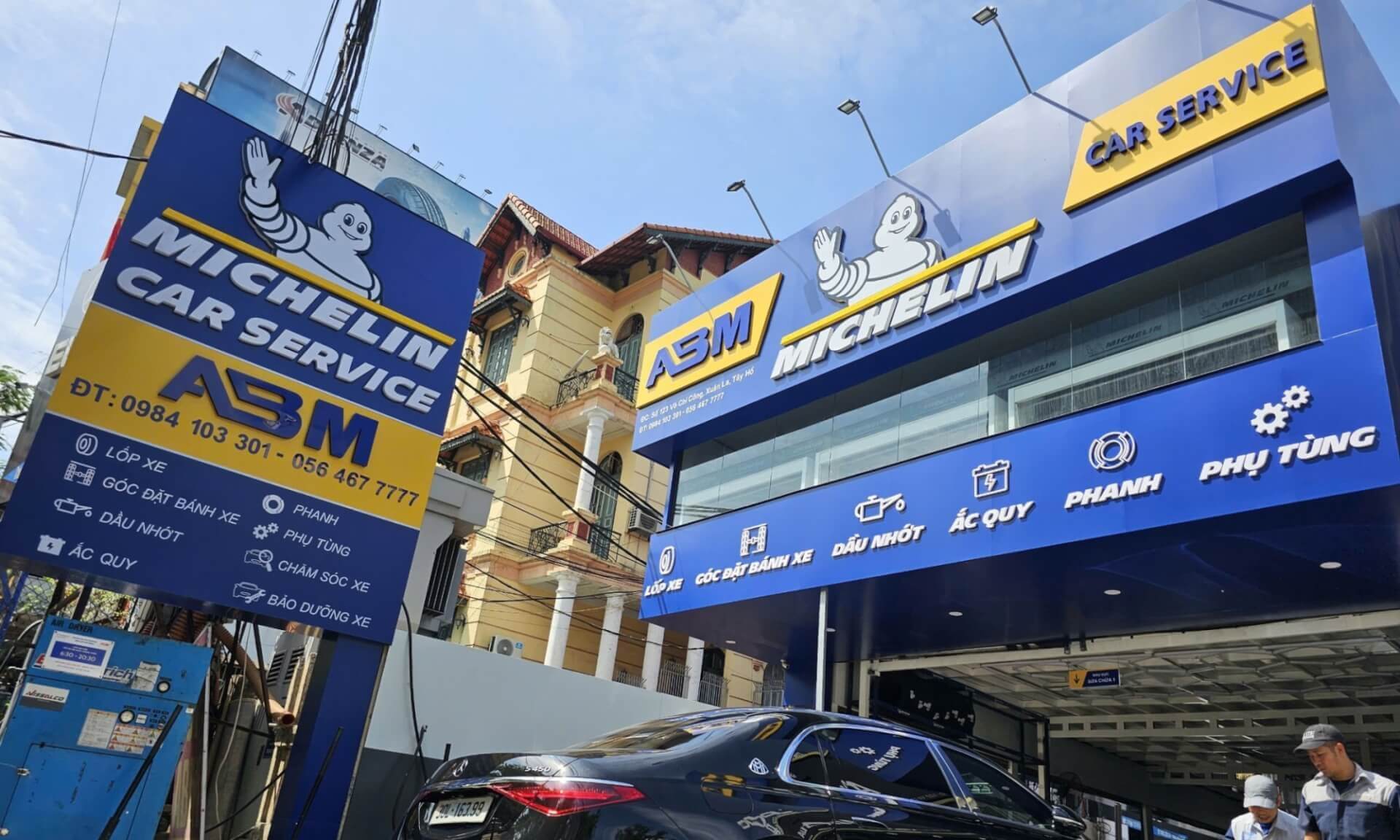 Khai trương Michelin Car Service ABM Võ Chí Công - Hà Nội