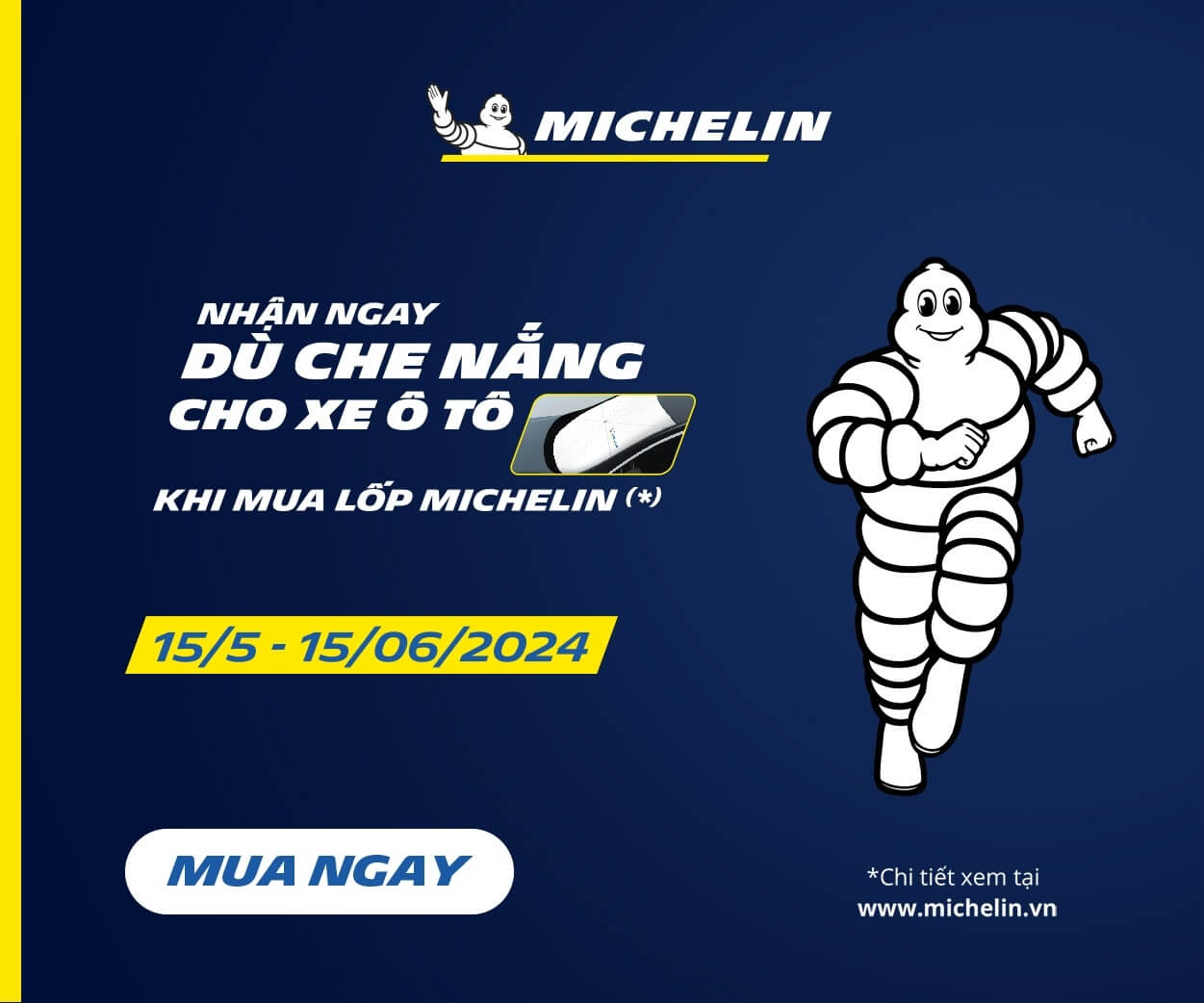 Chương trình khuyến mại Michelin Car Service