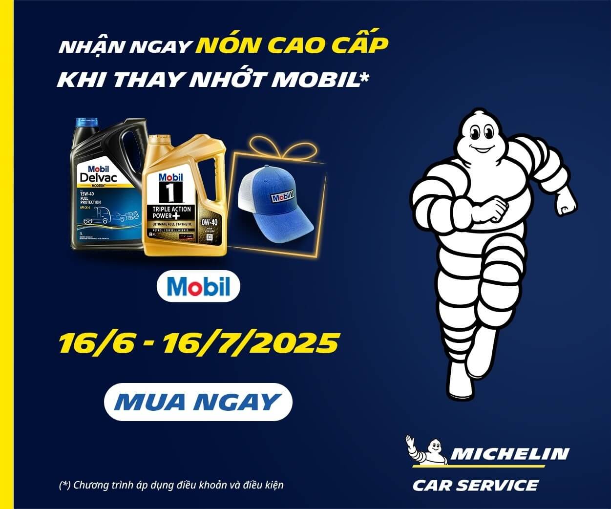 Chương trình khuyến mại Michelin Car Service
