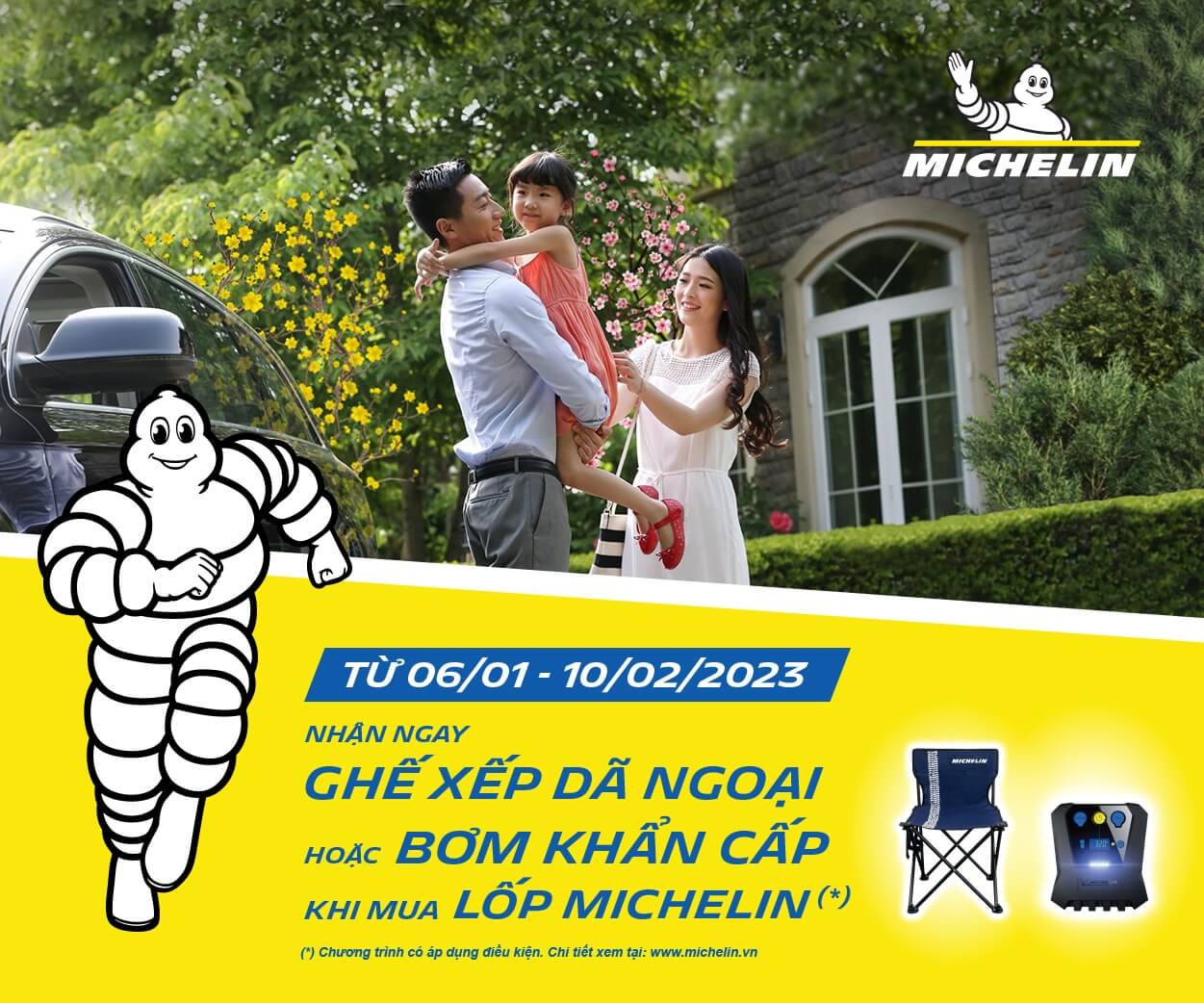 Chương trình khuyến mại | Michelin Car Service Việt Nam