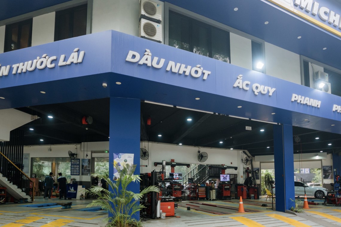 Dịch vụ bảo dưỡng, sửa chữa xe ô tô tại Michelin Car Service