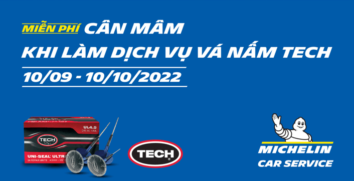 Chương trình khuyến mại | Tech | Michelin Car Service