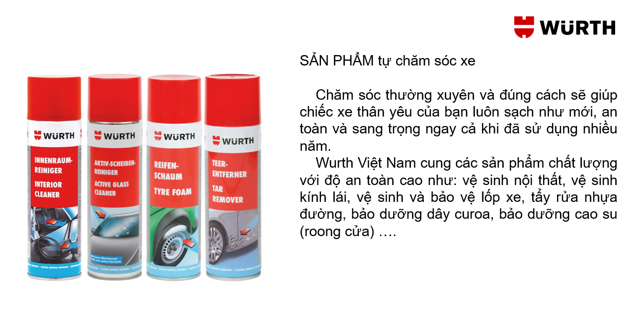 Wurth | Đối tác | Michelin Car Service Việt Nam