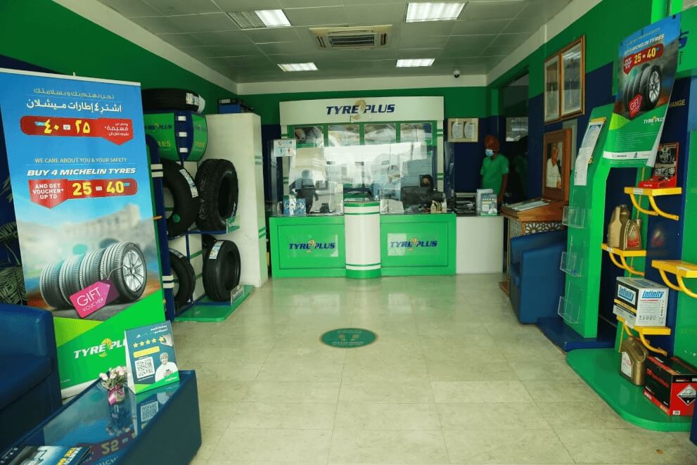 متجر الإطارات في Muscat | TYREPLUS Al Wadi Al Kabir