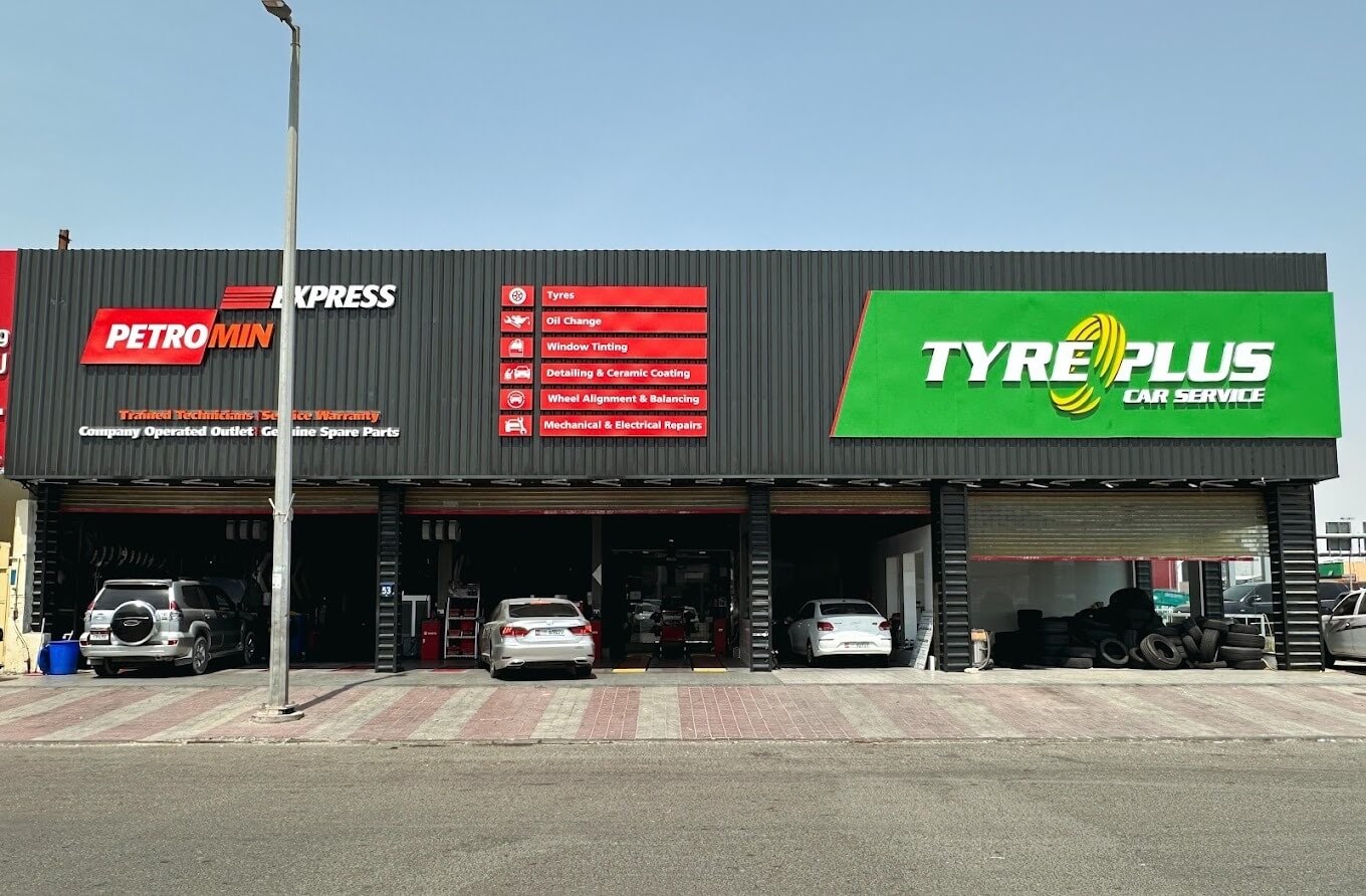 Tyre Shop in Abu Dhabi | Tyreplus Petromin Express