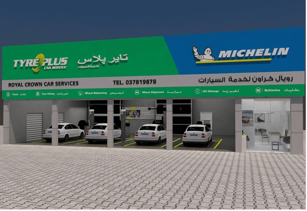 Tyre Shop in Al Ain | TYREPLUS Royal Crown Car Services