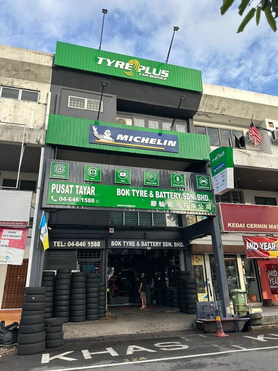 Tyre Shop in Pulau Pinang | Tyreplus - Bok Tyre & Battery Sdn Bhd (Bayan Lepas)