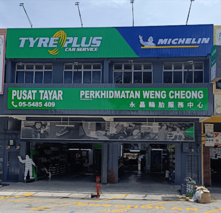 Tyre Shop in Ipoh | TYREPLUS - Perkhidmatan Weng Cheong (Jalan Bercham)