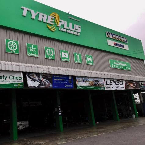 ไทร์พลัส เอส โอ ไทร์ เซ็นเตอร์ | TYREPLUS THAILAND